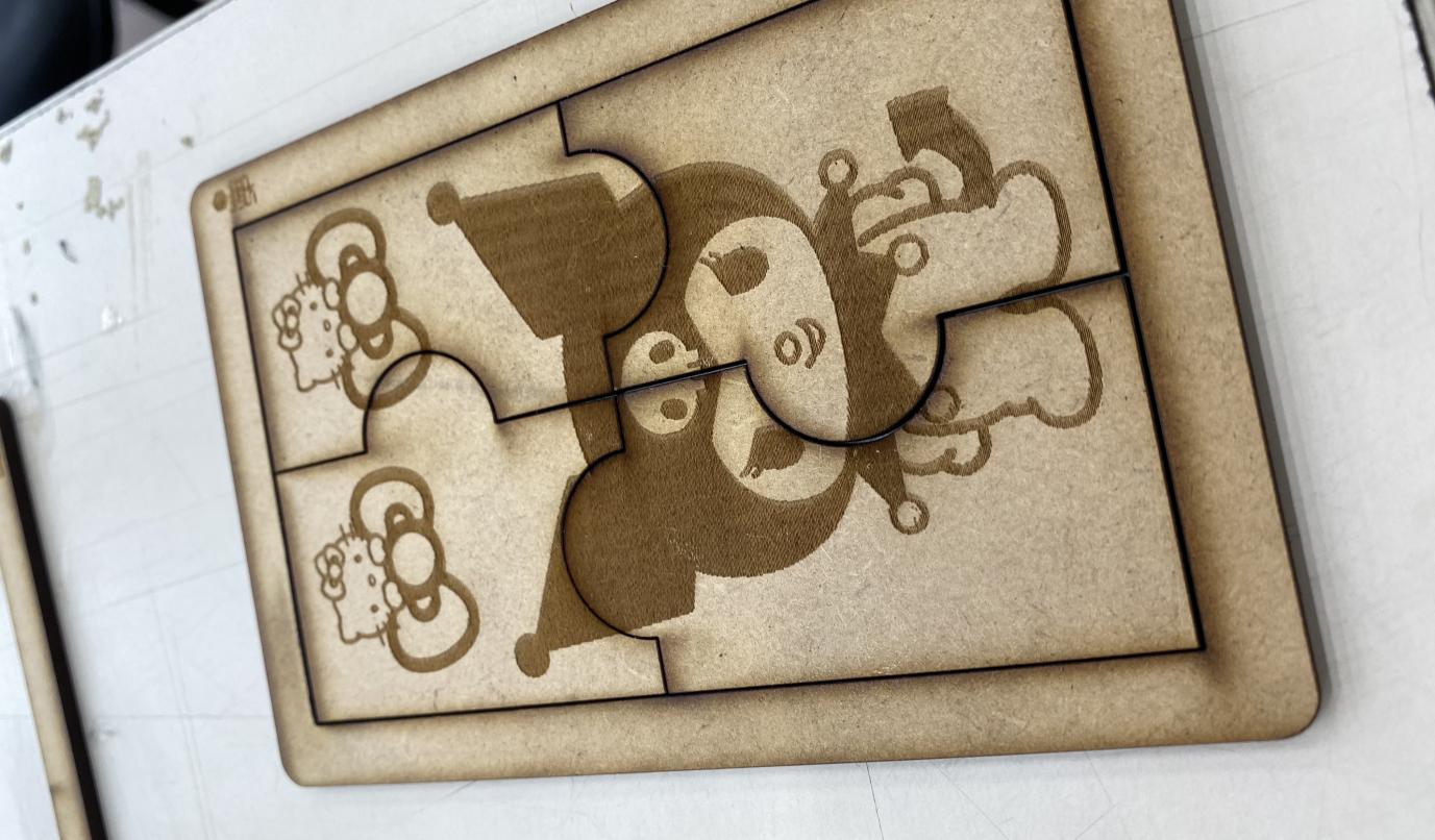 Monte Kuromi e Hello Kitty | Rede FAB LAB LIVRE SP
